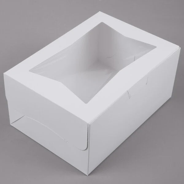 14x10x6.5 Cake Box with Window – Frans Cake and Candy