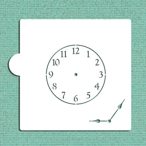 Mini Clockface/Watch Stencil – Frans Cake and Candy