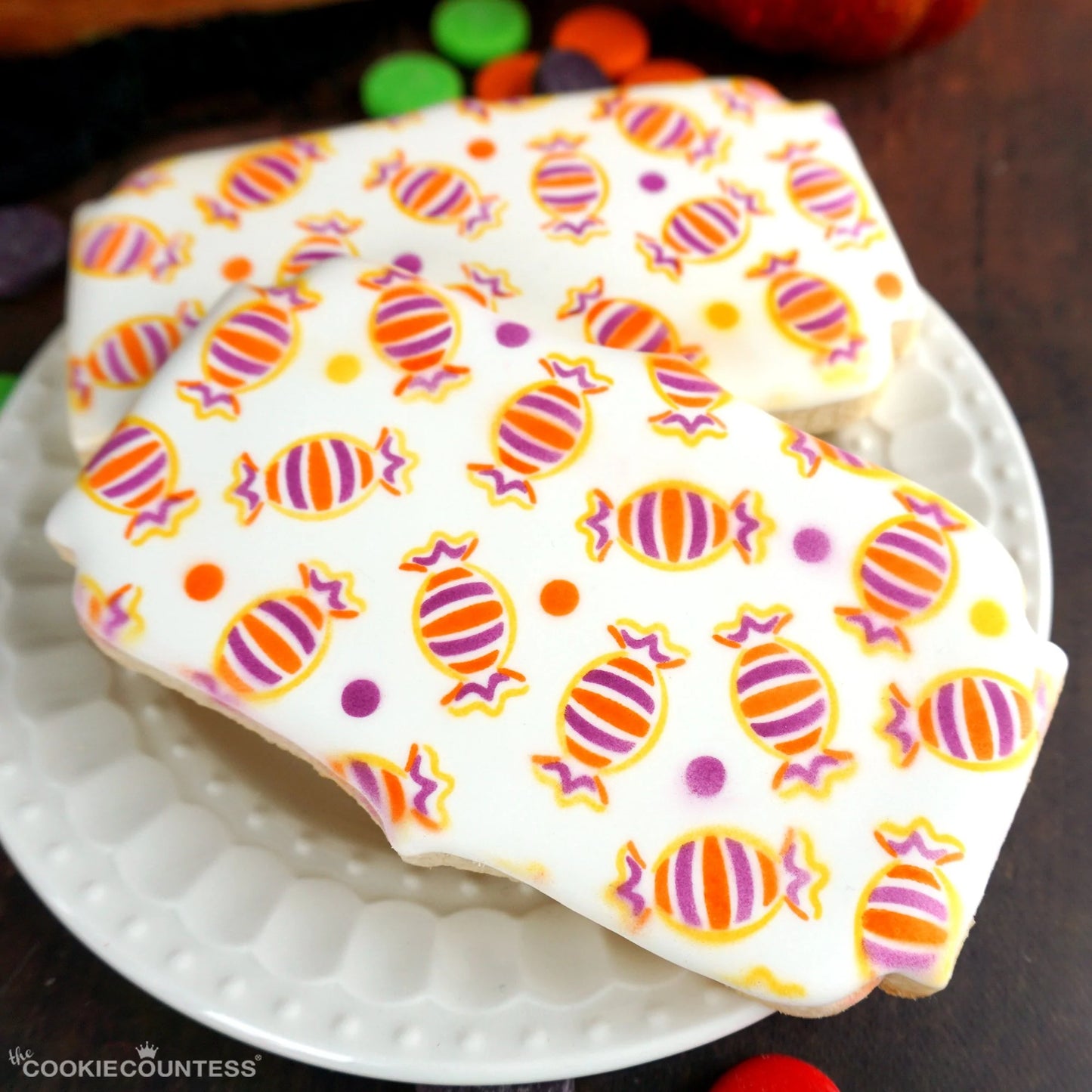 3 Piece, Candy Stencil Set – Frans Cake and Candy