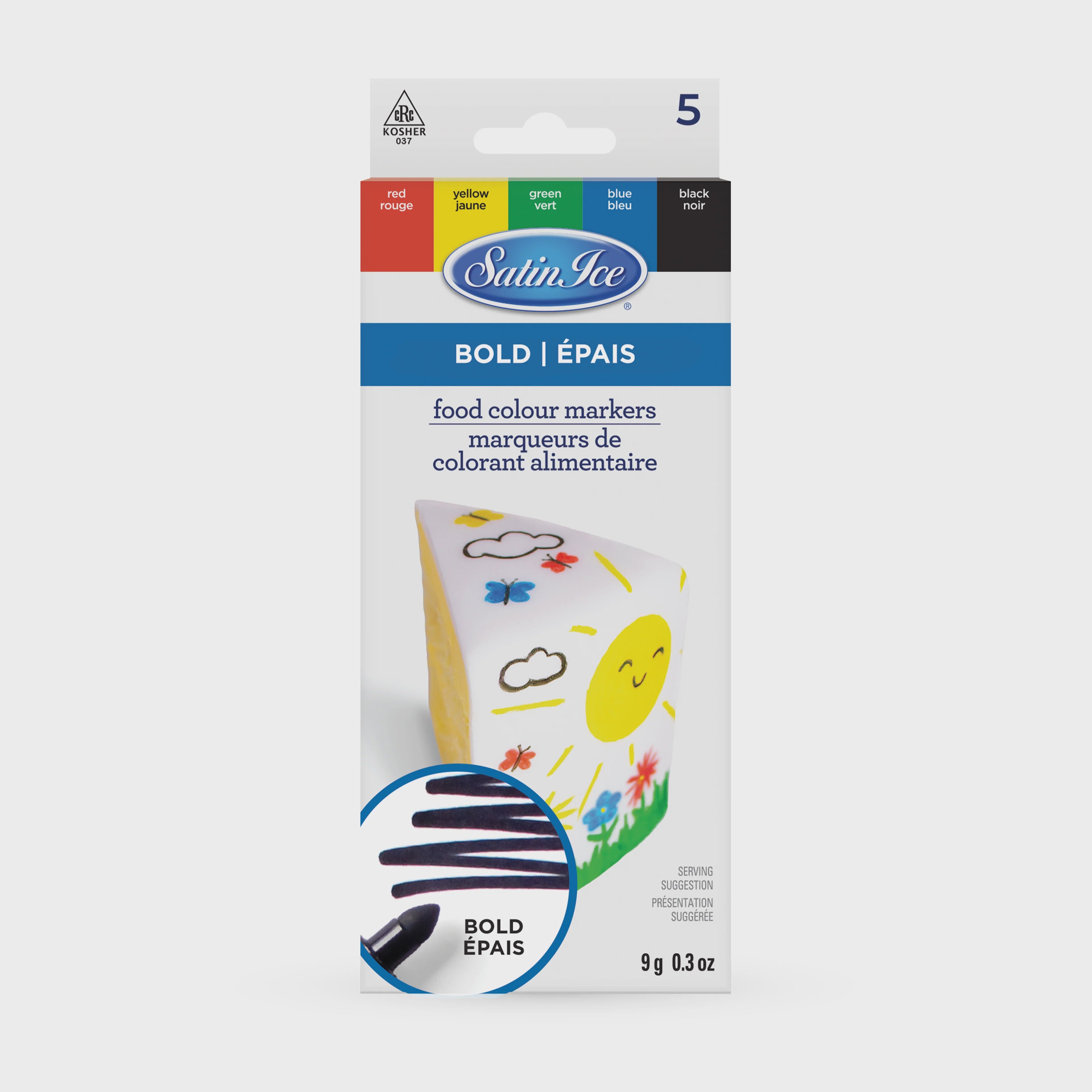 Satin Ice Primary Color Food Markers (Bold Tip) – Frans Cake and Candy