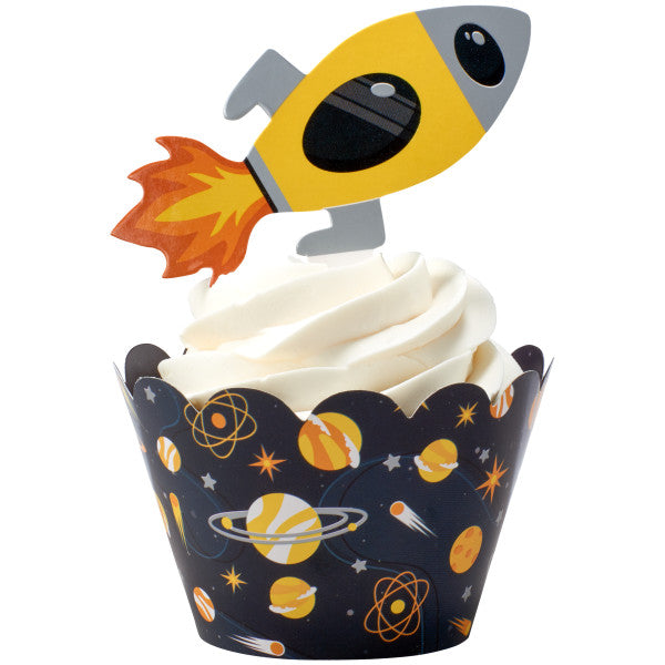 Space Themed Treat Wraps – Frans Cake and Candy